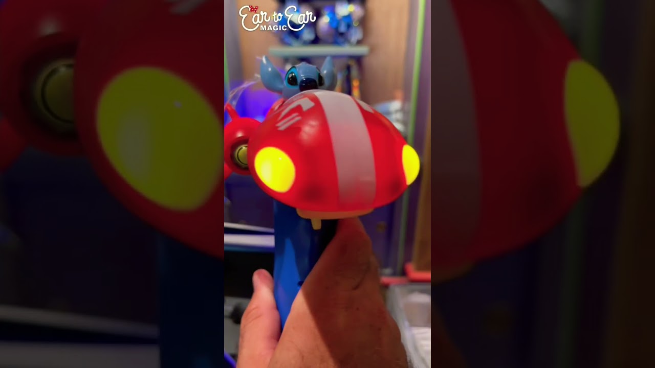 NEW Stitch Toy - Lights Sounds and Mist - Walt Disney World - YouTube