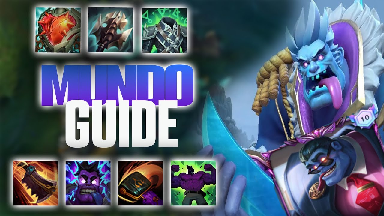 THE ONLY MUNDO GUIDE YOU WILL EVER NEED IN DEPTH GUIDE | Wildrift - YouTube