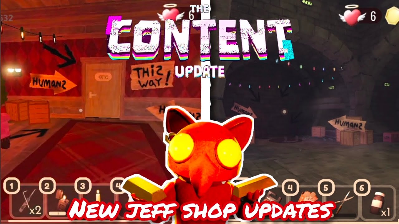 New Jeff Shop In Hotel and The Mines | Roblox Doors The Content Update ...