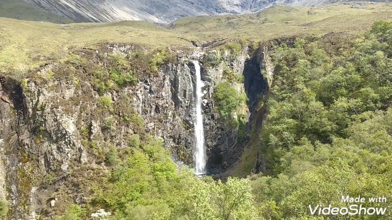 Eas Mor Waterfall Isle of Skye Highlands Scotland 28.05.19 - YouTube