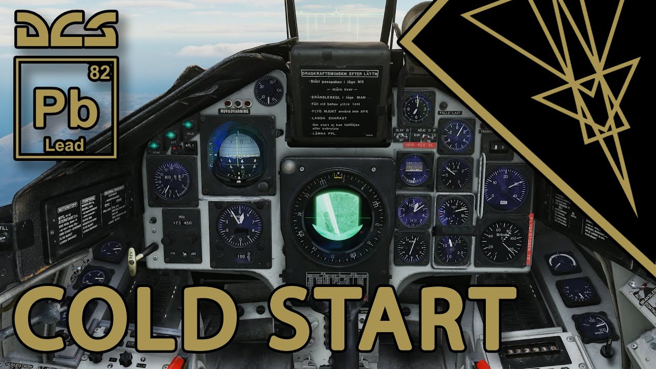 AJS-37 Viggen Familiarization & Start-Up Tutorial | DCS | 2022 - YouTube