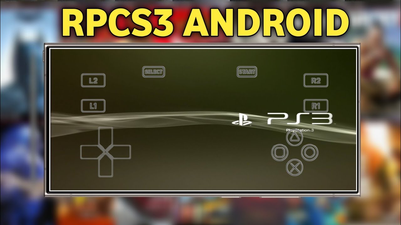 PS3 sur Android ?! Installez & Configurez RPCS3 V4 Facilement !(Mobile ...