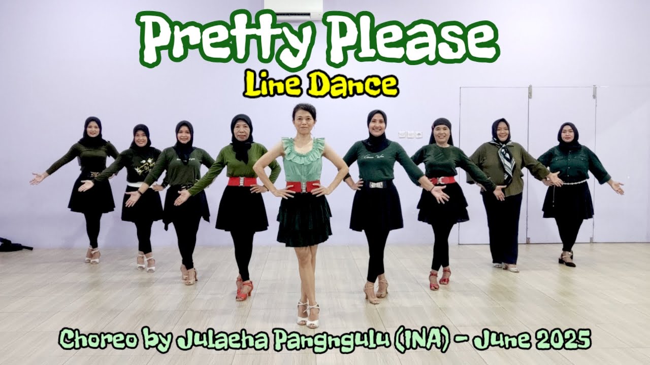 Pretty Please Line Dance - Choreo @julaehapangngulu - Melody Line Dance ...
