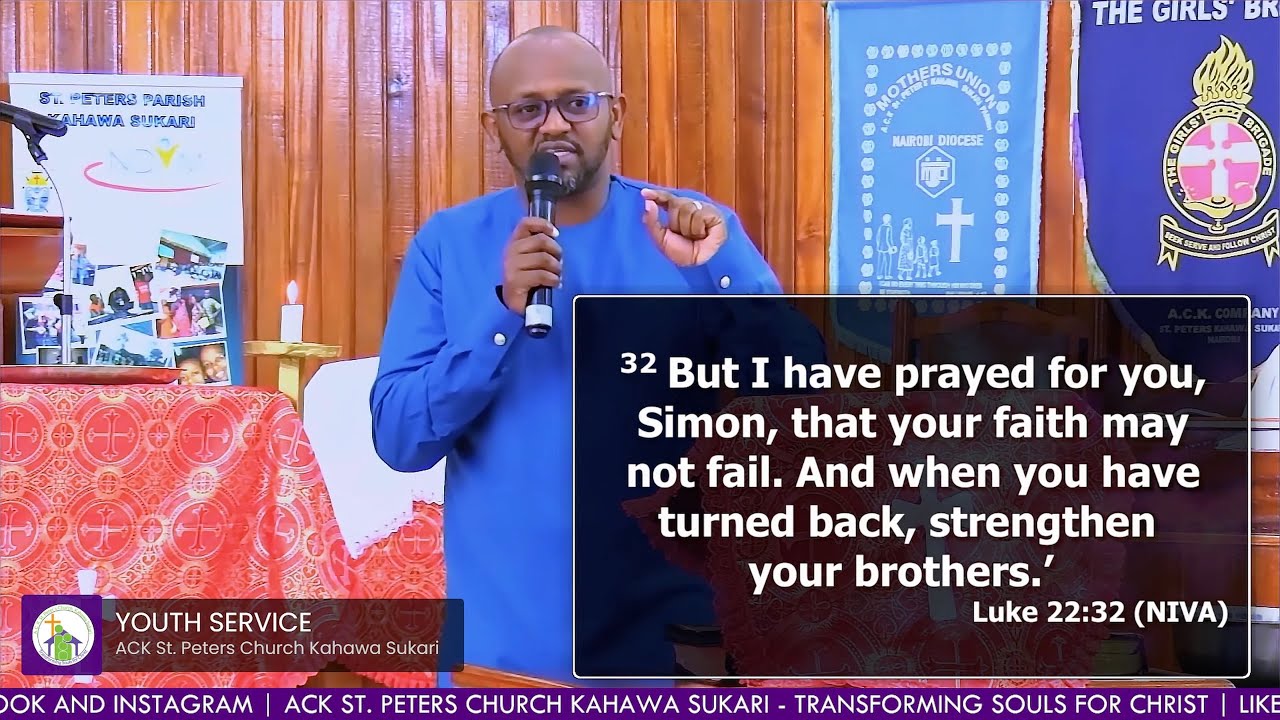 Steve Karanja Youth Sermon - 10th November 2024 | ACK St. Peters Church ...