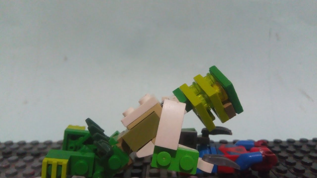 Como hacer a Lizard lego - YouTube
