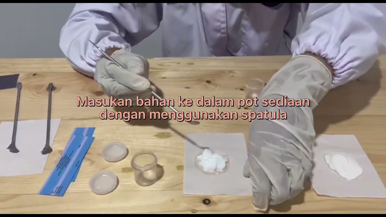 Praktikum sediaan cream, salep, pasta. Nabila Fatmayday Udiyah ...