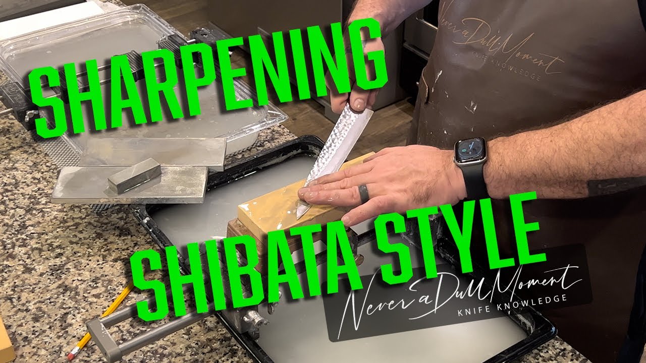 Knife Knowledge: Sharpening Shibata style - YouTube