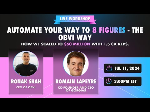 How Obvi Scaled to $60 million with 1.5 CX Reps