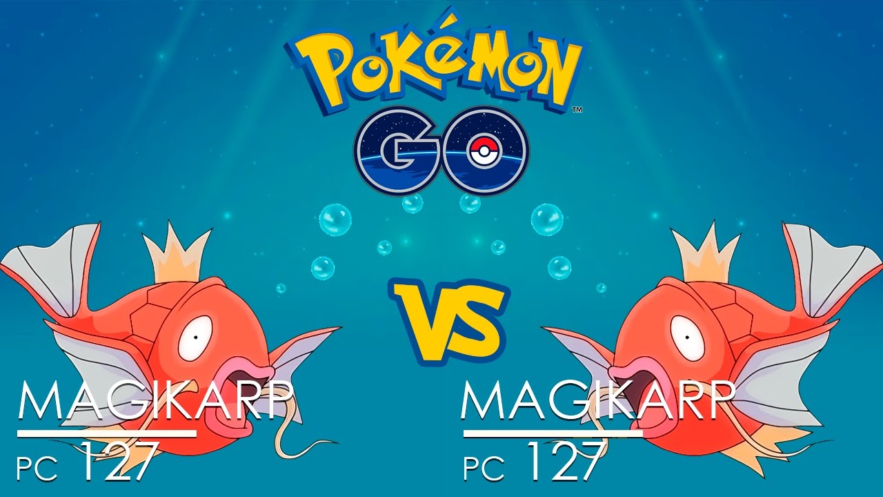 Pokémon GO Gym Battle 💦 WTF? Magikarp vs Magikarp - YouTube