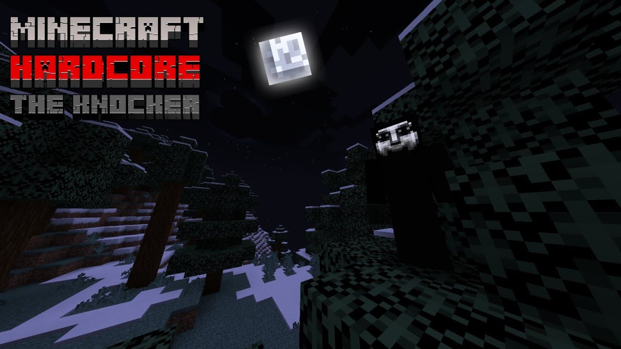 Can I survive THE MOST TERRIFYING minecraft mod... THE KNOCKER! - YouTube
