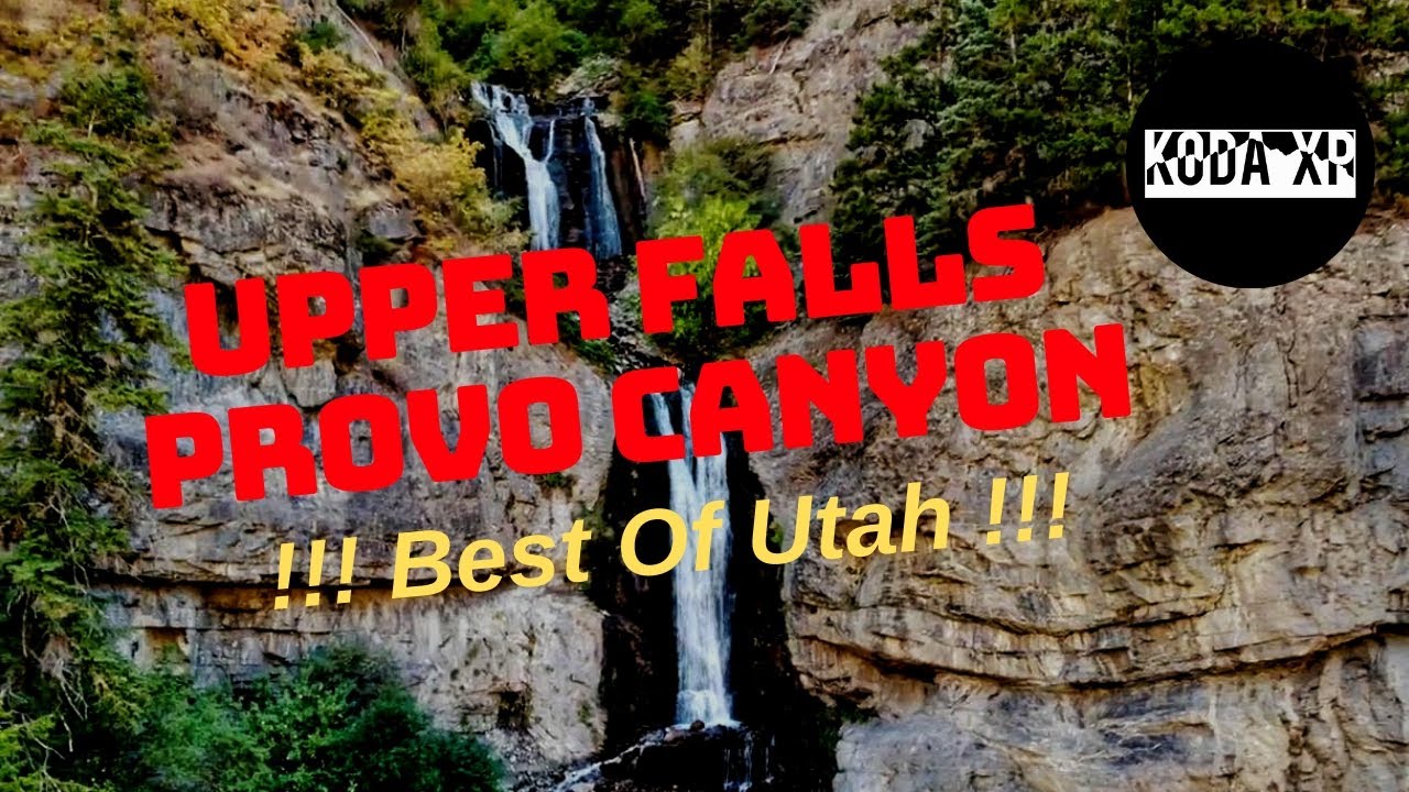 Hiking Upper Falls Provo Canyon Utah - YouTube