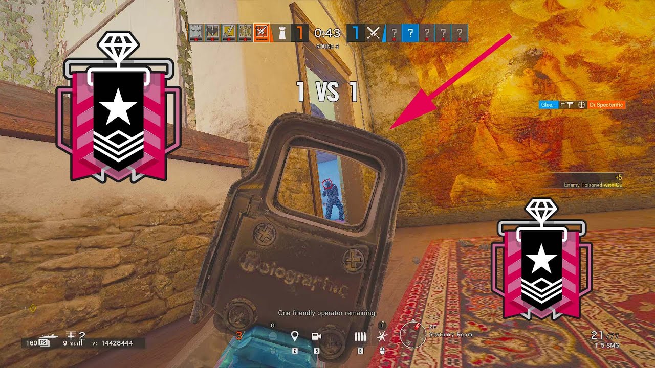 Letting plat 1 players look like coppers - Rainbow Six Siege - YouTube