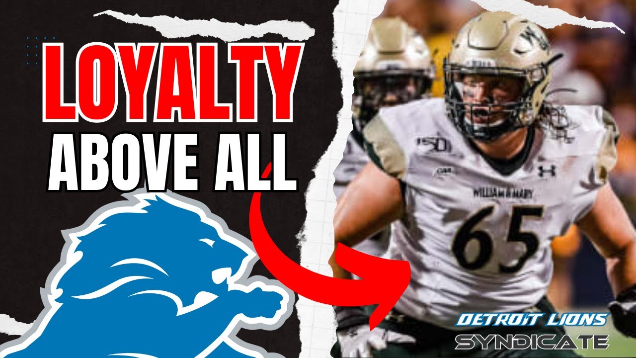 Why the Detroit Lions DRAFTED OL Colby Sorsdal – MotownLions.com