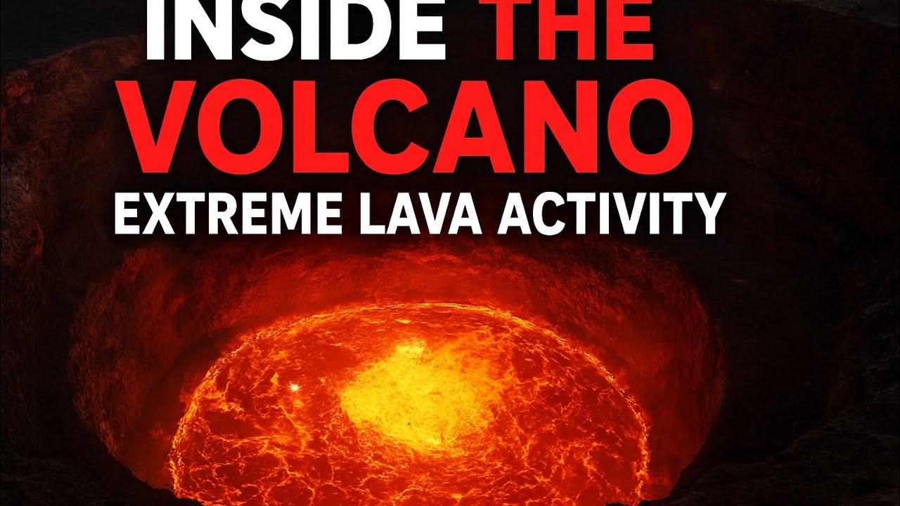 Inside the Volcano Cameras Were Never Supposed to Film This.#Volcano # ...