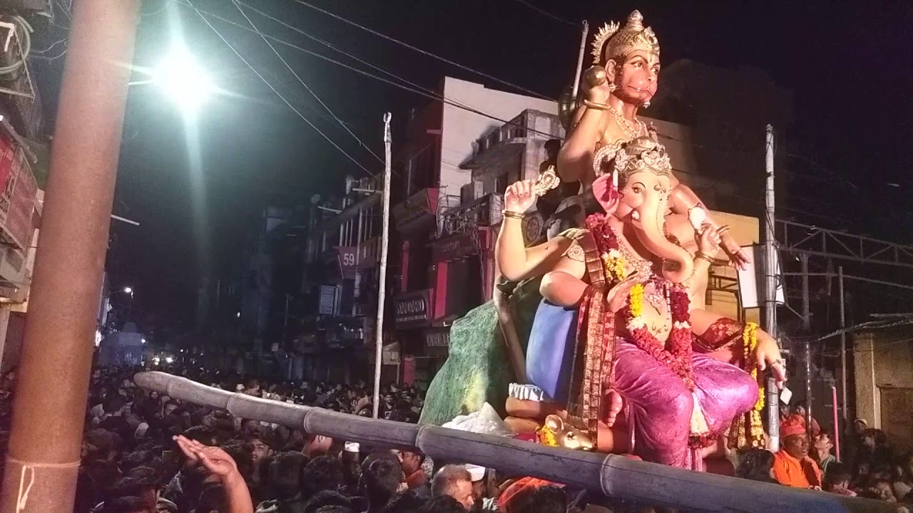 KALUPURA CHA RAJA GANESH VISARJAN 2018 - YouTube