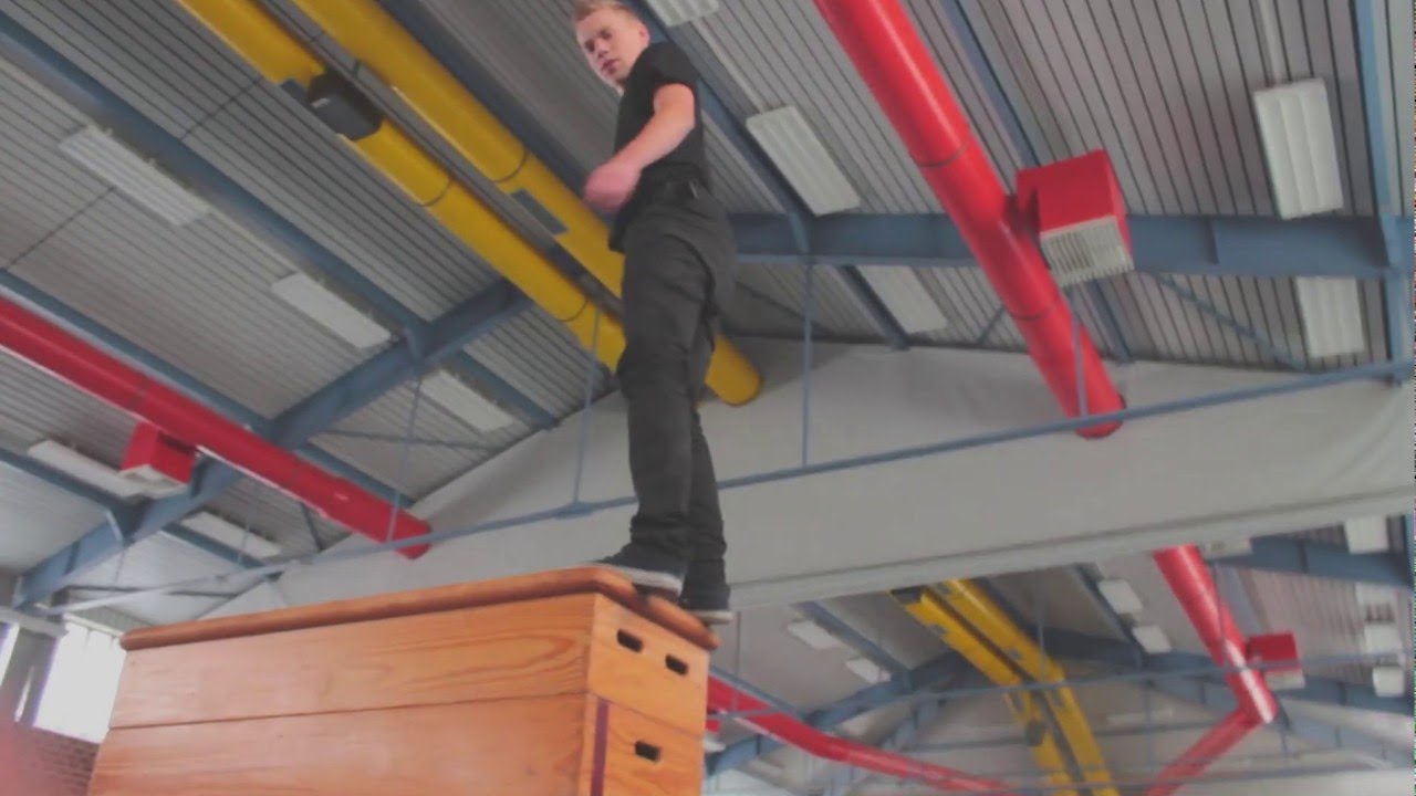 Scary Double Backflip Fail || ViralHog - YouTube