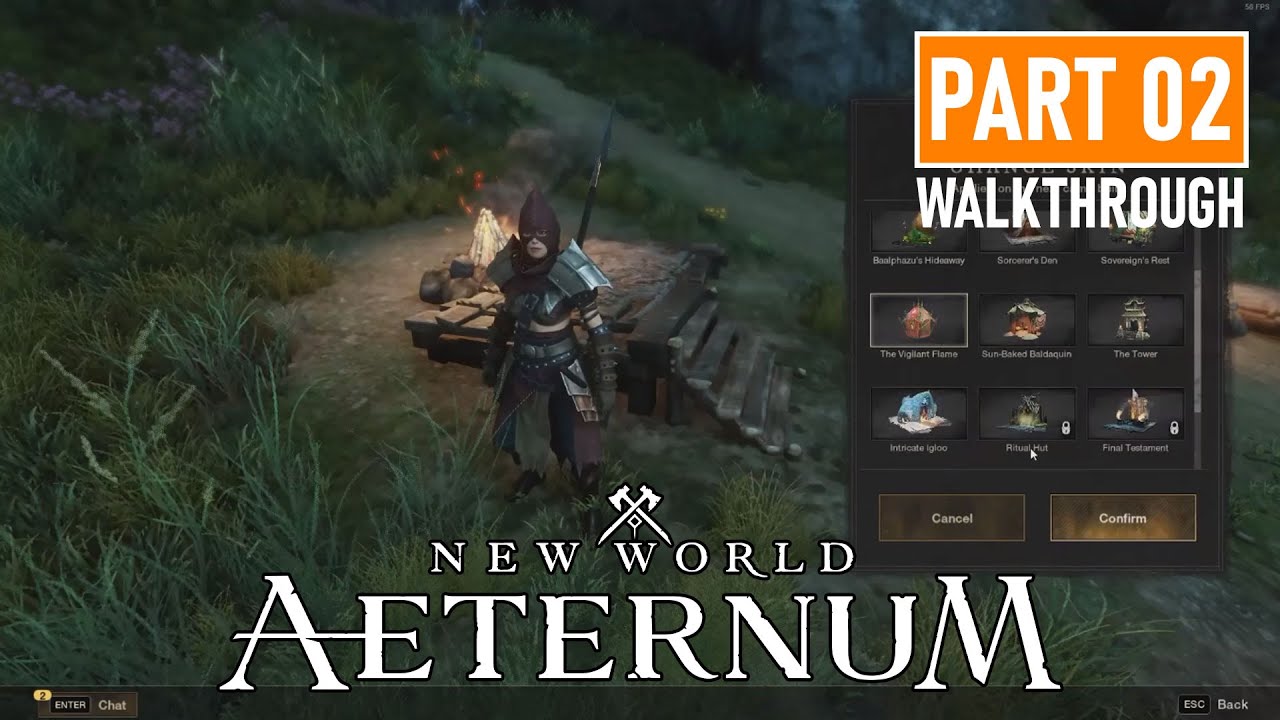 New World: Aeternum Playthrough Part.2 - Main Quest Walkthrough ...