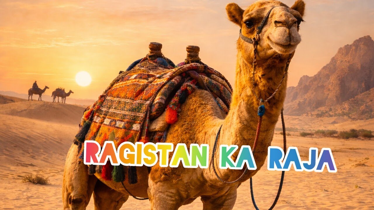“Registan ka Raja 🐪 Camel Safari Vlog | Desert Adventure” - YouTube
