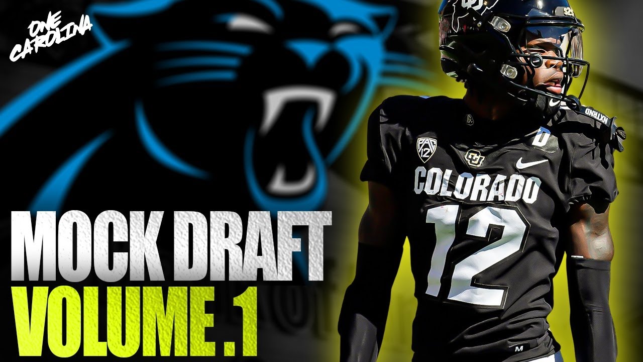 Carolina Panthers 1-7 Round Mock Draft Volume 1 Featuring Jared ...