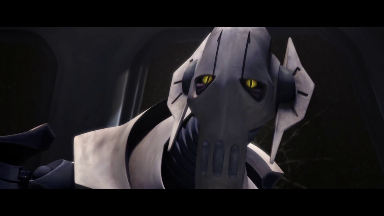 Star Wars: Clone Wars- General Grievous VS Master Eeth Koth - YouTube