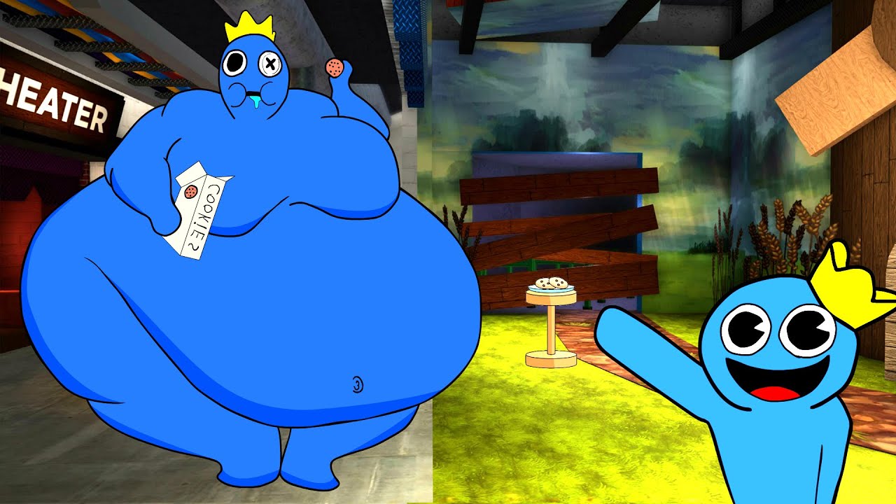 FNF Fat Roblox Raibow Friends COOKIES!!!!! | Roblox Rainbow Friends ...