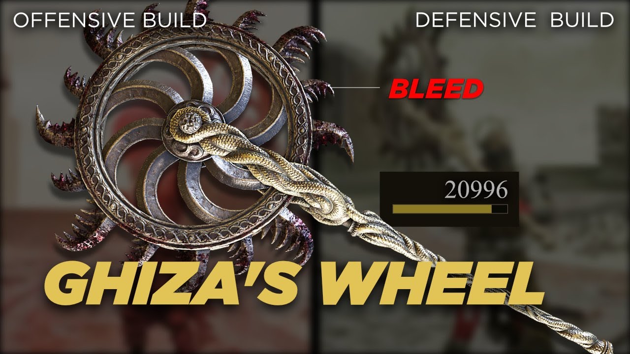Elden Ring - Ghiza's Wheel for MASSIVE DAMAGE / DEX STR Build Guide ...