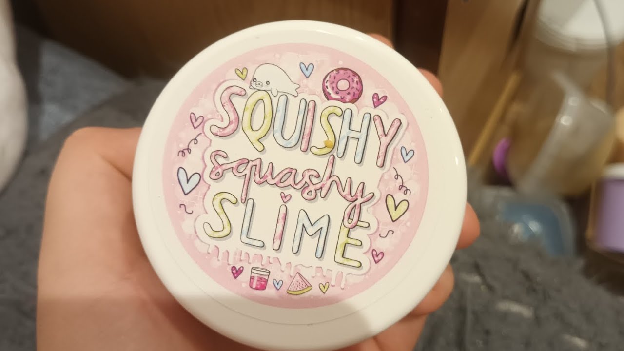 Squishy squashy slime review (also my first video!!!) - YouTube