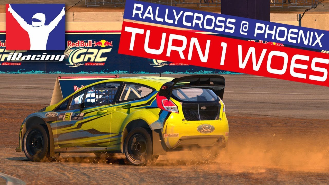 iRacing Rallycross Series #14 - Turn 1 Woes - YouTube
