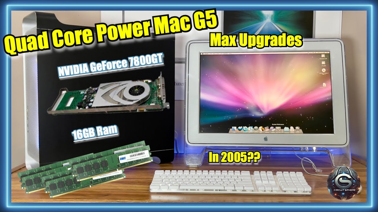 Apple Power Mac G5 Quad: Maxed out with 16GB RAM and NVIDIA 7800GT ...