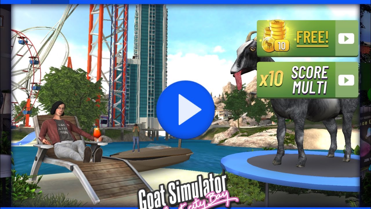 Playing Goat Simulator Mobile | Episode: 2 - YouTube