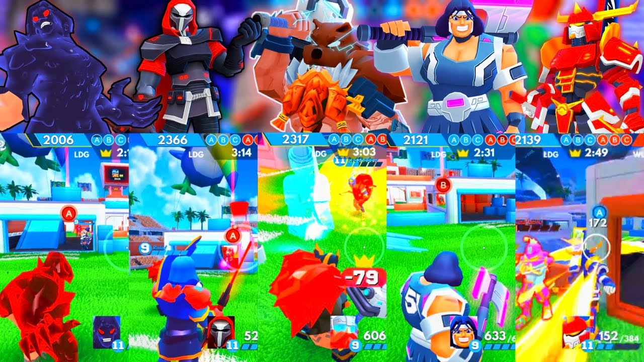 Who is the best Melee🔪 Weapon Character? in FRAG🎯 Top 5 - YouTube