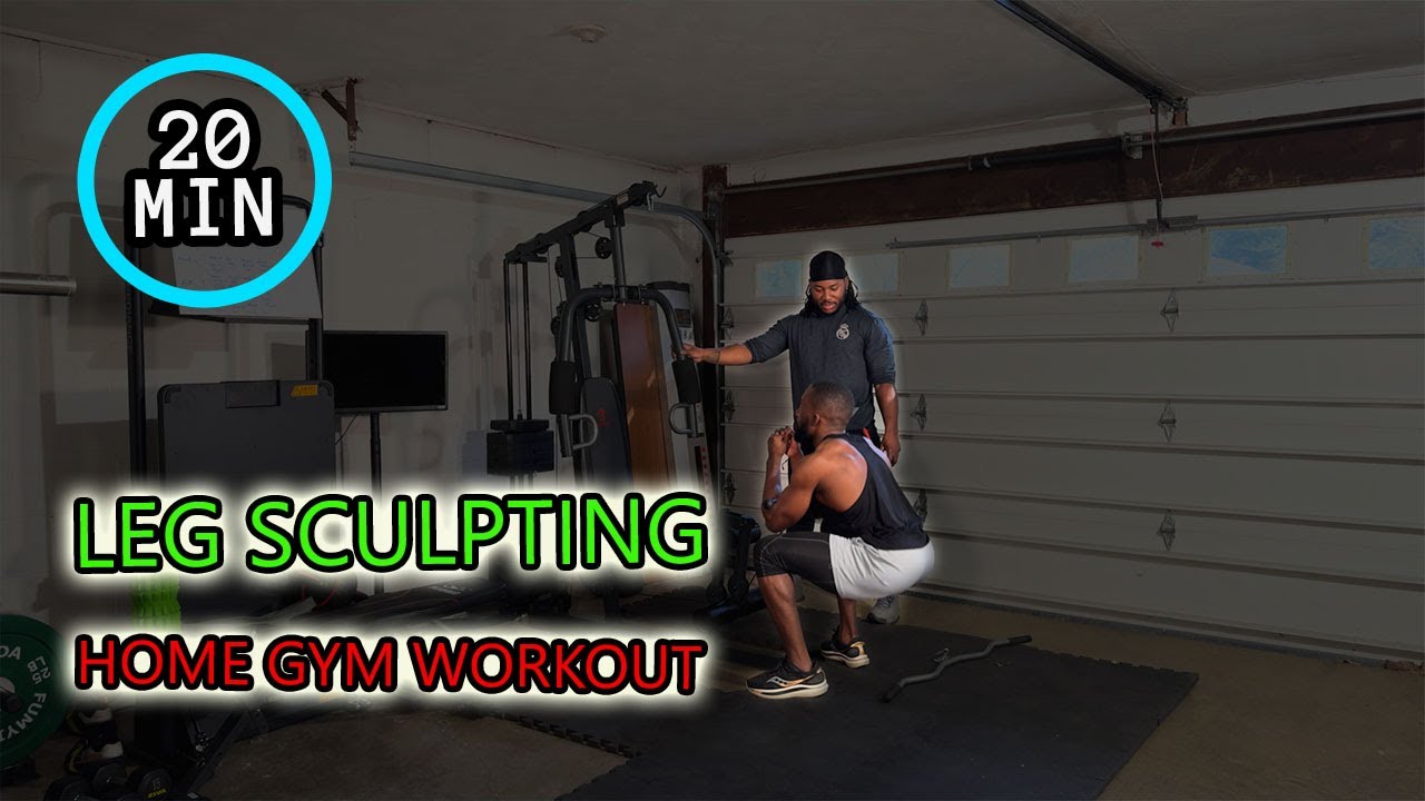 20 MIN MULTI GYM LEG SCULPTING WORKOUT | DAY 3 - YouTube