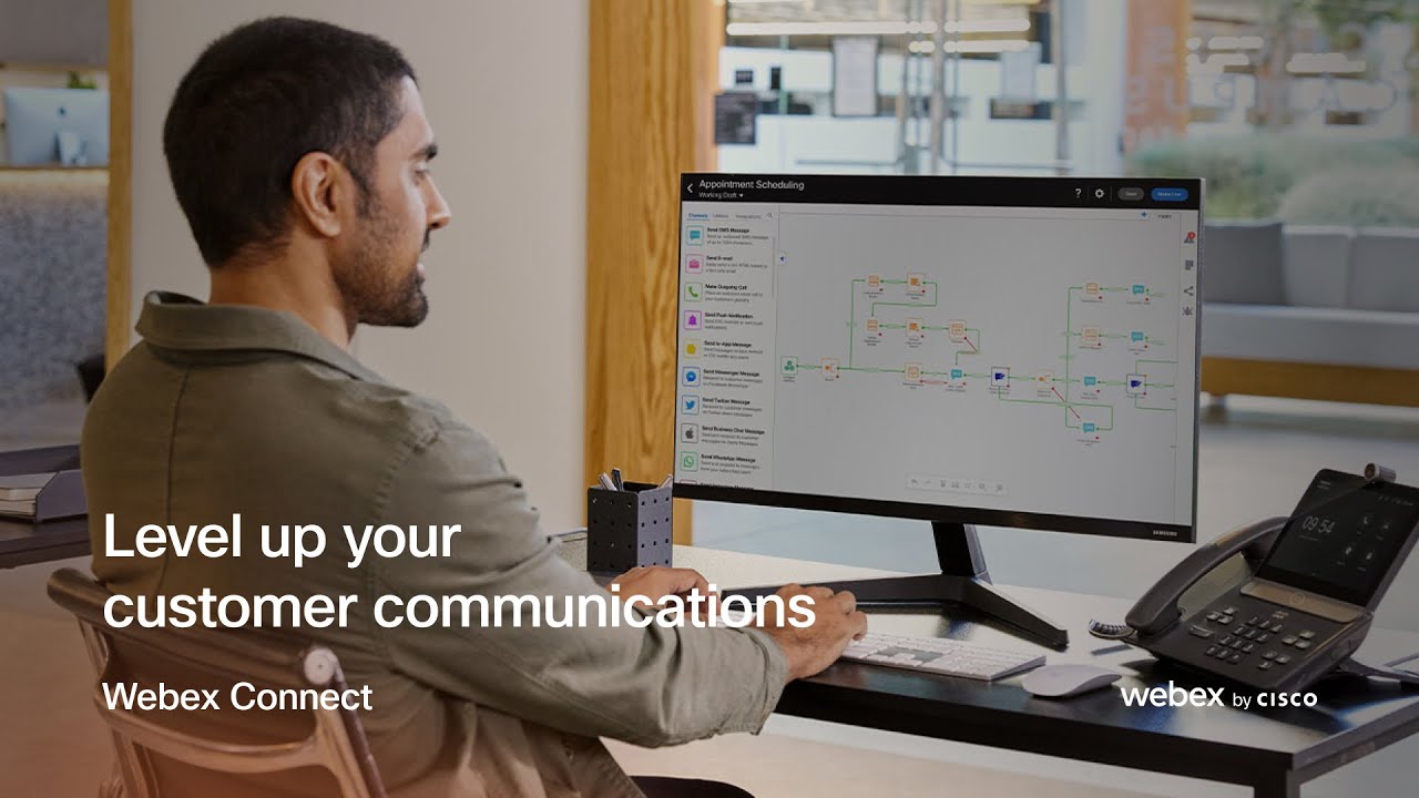Webex Connect - Enterprise CPaaS cloud communications platform - YouTube
