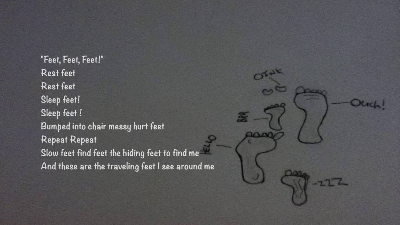 Feet, Feet, Feet! - Poem - YouTube