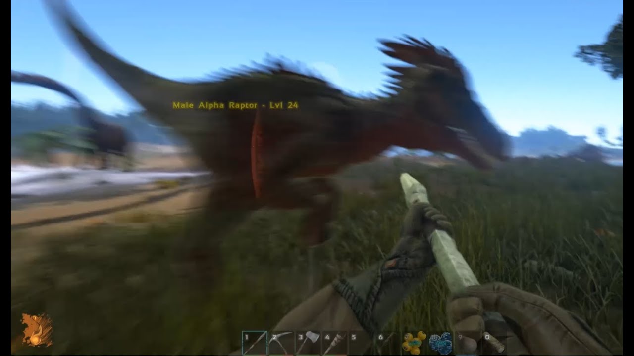 ARK Survival Evolved: Alpha Raptor kills EVERYTHING! - YouTube