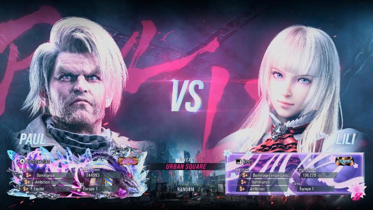 TEKKEN 8 Cortex alaa (Paul) vs (Lili) Ree~ Matches - YouTube