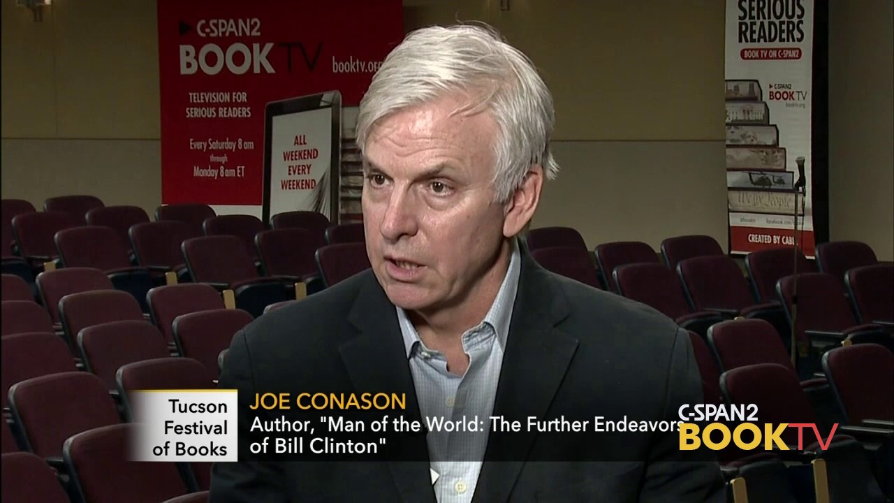 2017 Tucson Festival of Books: Joe Conason, "Man of the World" - YouTube