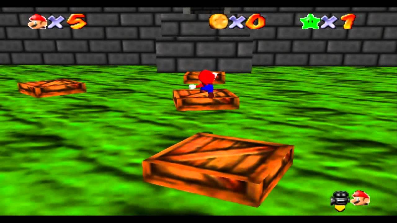 Super Mario 64 The Green Stars 1 Stars BLJless TAS In : 7:46 - YouTube