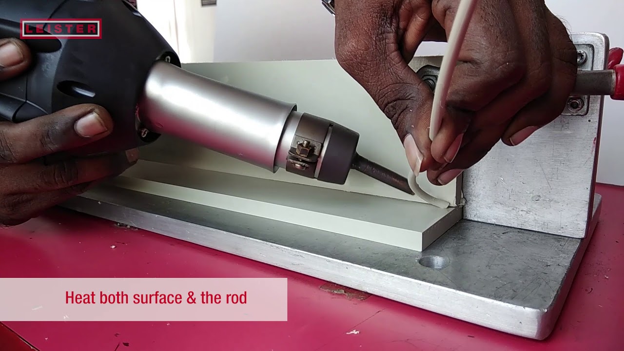 Pendulum welding using Leister's Triac AT - YouTube