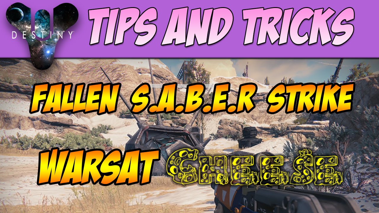 Destiny - Fallen S.A.B.E.R Warsat Cheese/Glitch - YouTube