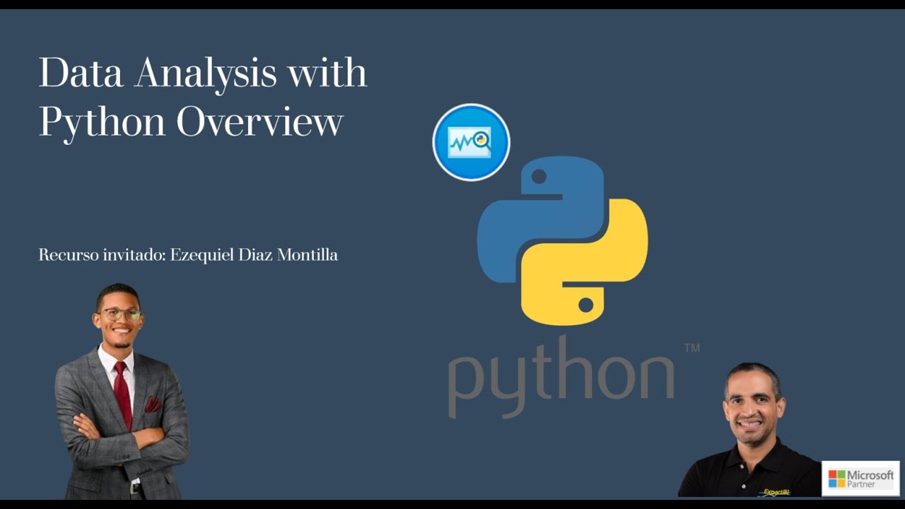 Introduction to Data Analysis with Python Overview - YouTube