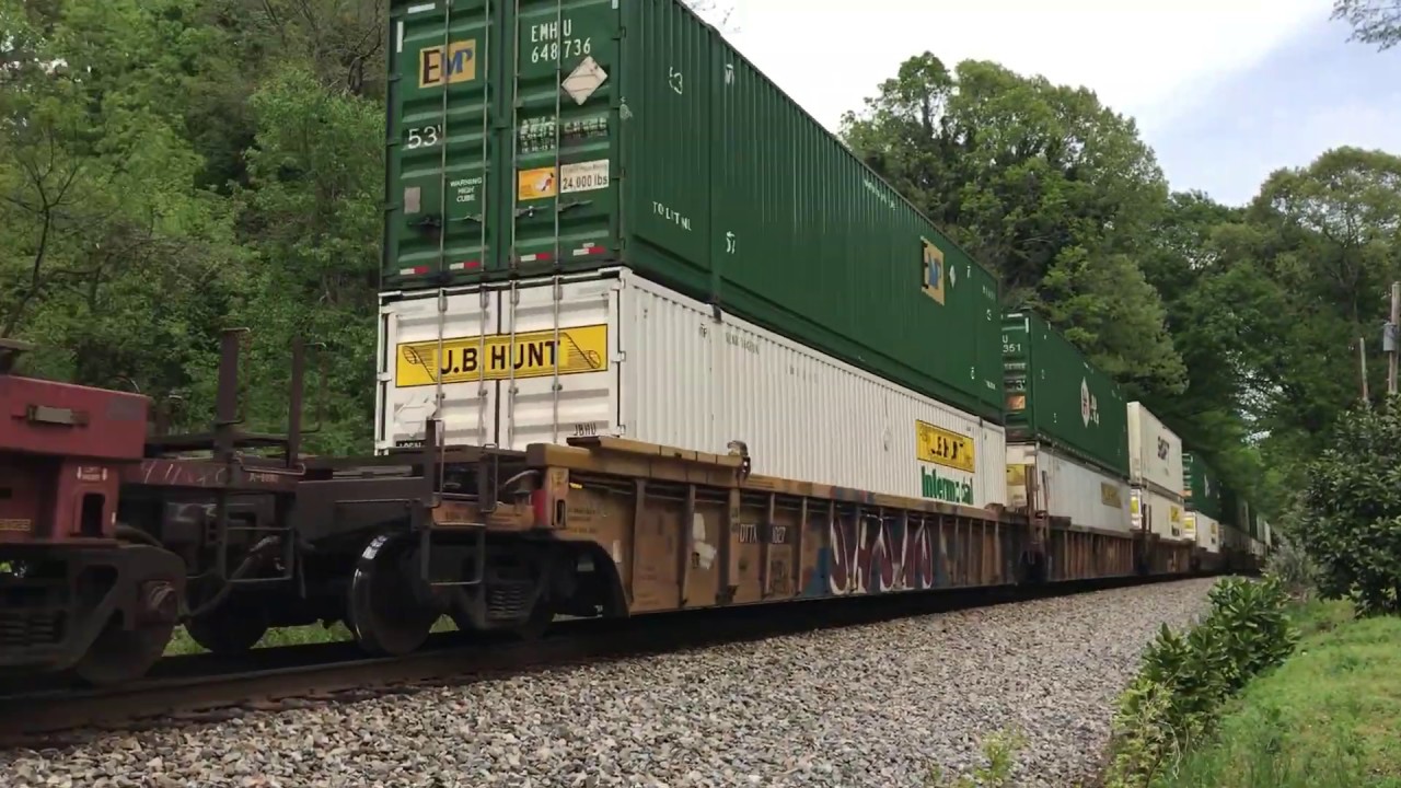 NS 4170 Leads NS 221 Thru Norcross, GA 4/12/19 - YouTube