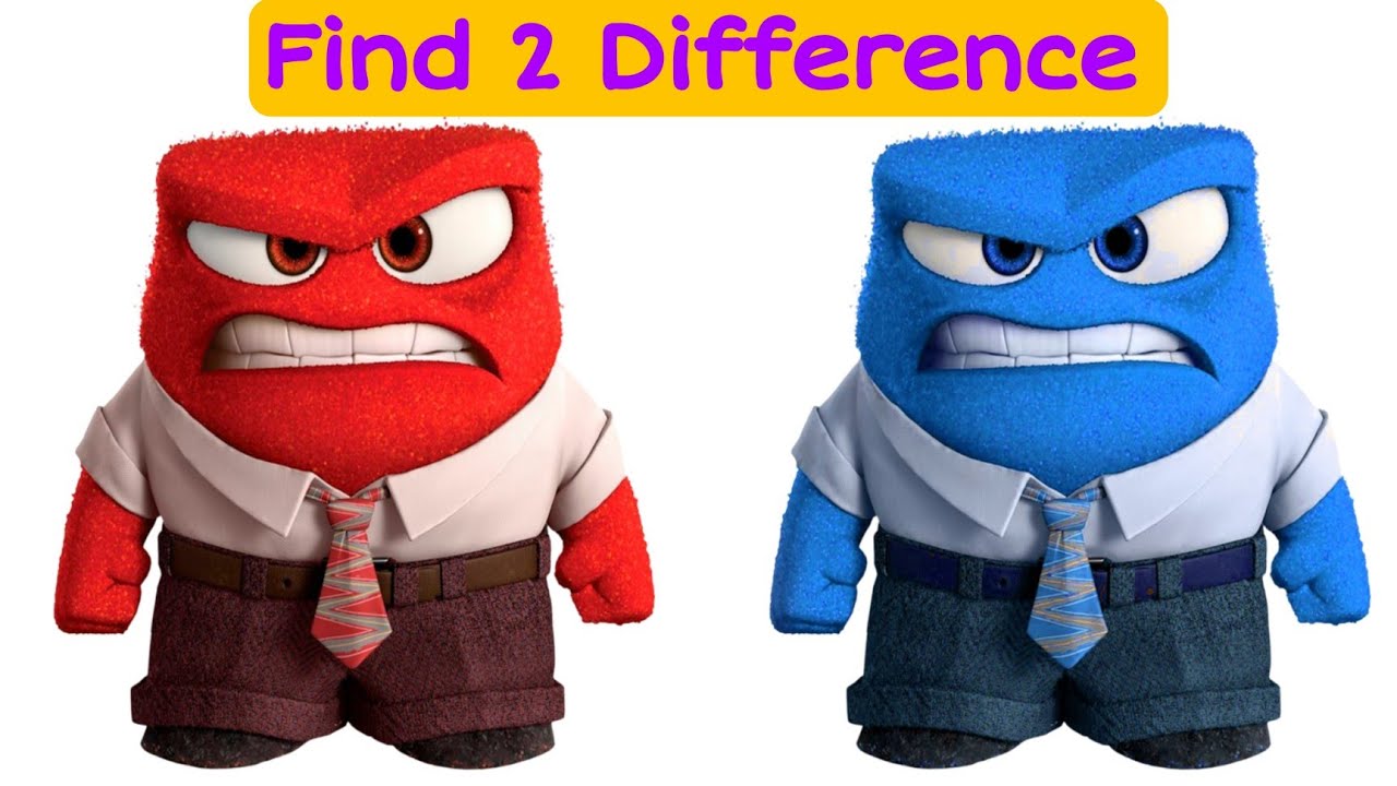 Find 2 Difference - Inside Out - YouTube
