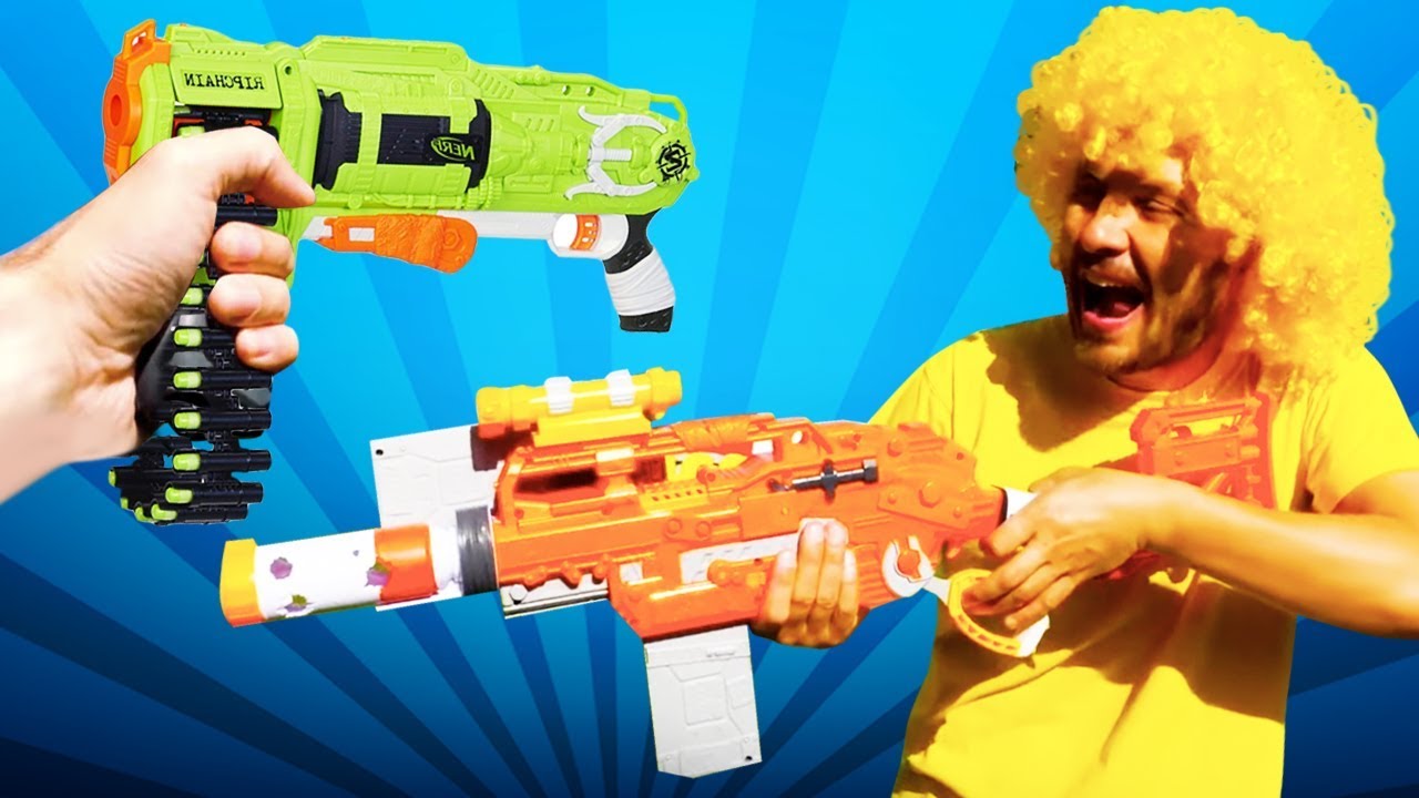 Nerf Gun Games & Nerf Wars! Comedy & Entertainment Videos & Video Games ...