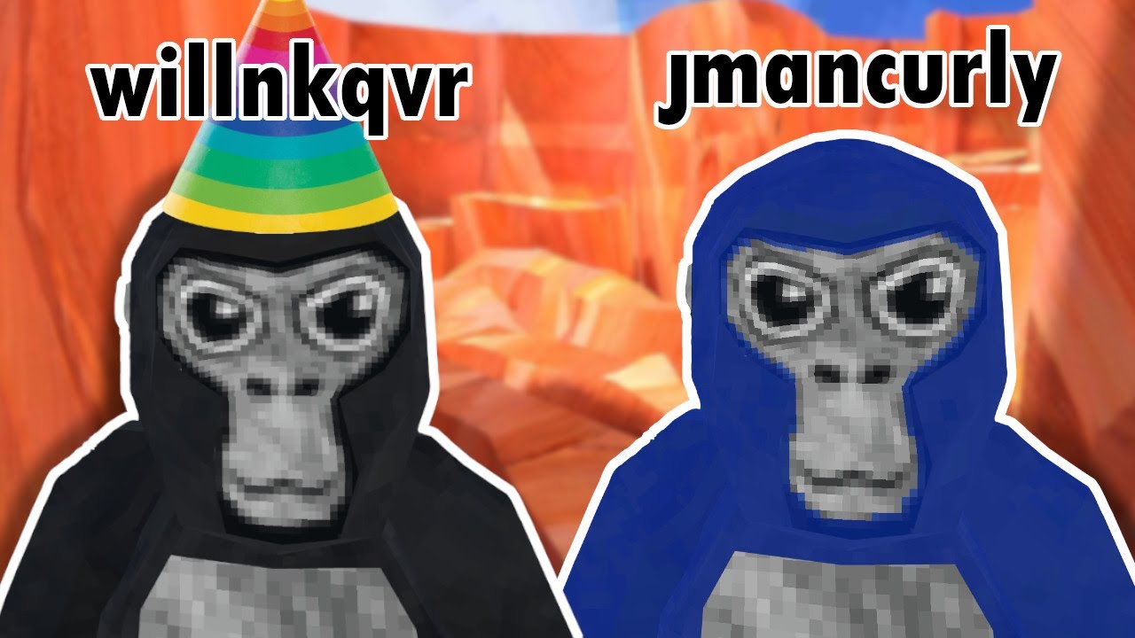 I met jmancurly in gorilla tag - YouTube
