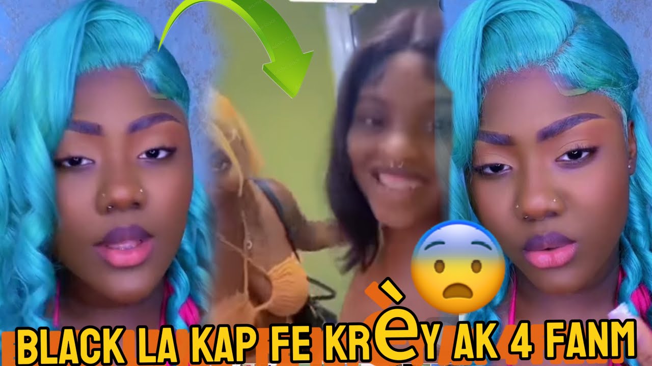 Men tout video kote black la ap fe krèy ak 4 medam yo 😨 - YouTube