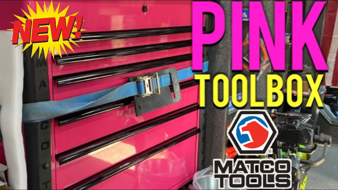 Matco Tools New Pink Roll Cart and One Made For America. History Lesson ...
