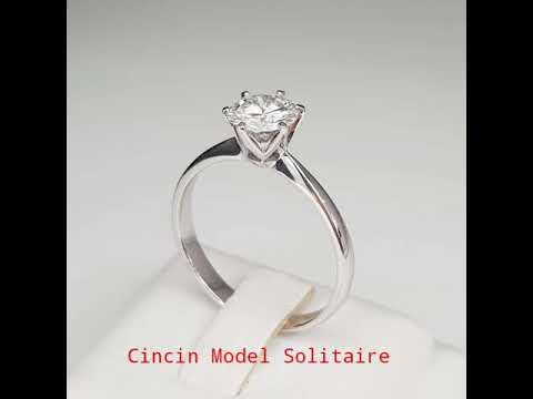 Tempat Pembuatan Cincin Model Solitaire, Cincin Berlian Solitaire ...