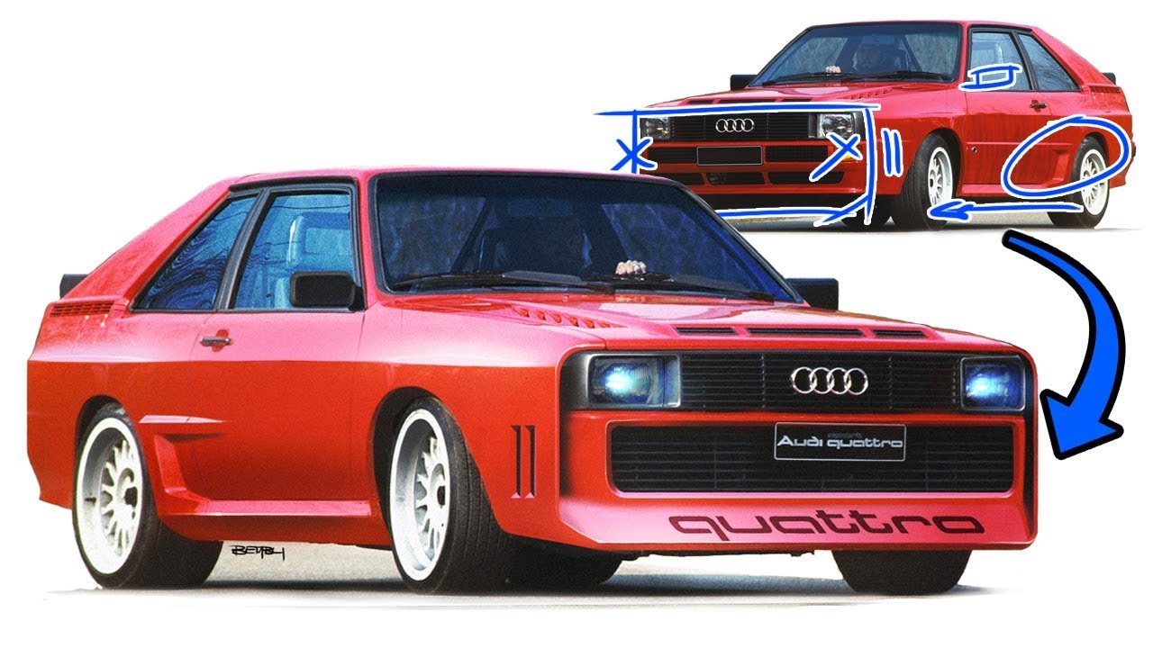 Audi Sport Quattro (Ur-Quattro) Re-Design Madness - Modernizing a ...
