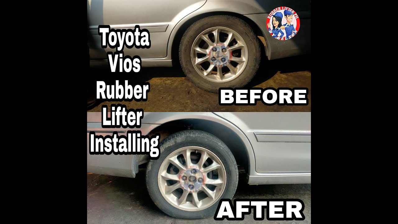 Toyota Vios Rubber Lifter Installing (Latest) - YouTube